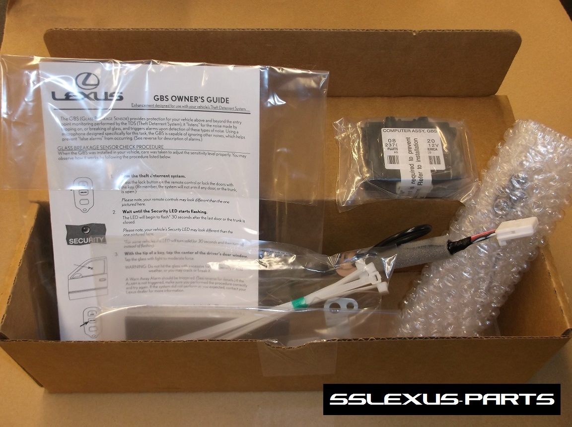 Lexus RX350 RX450H (2010-2015) OEM Genuine GLASS BREAKAGE SENSOR PT398 ...