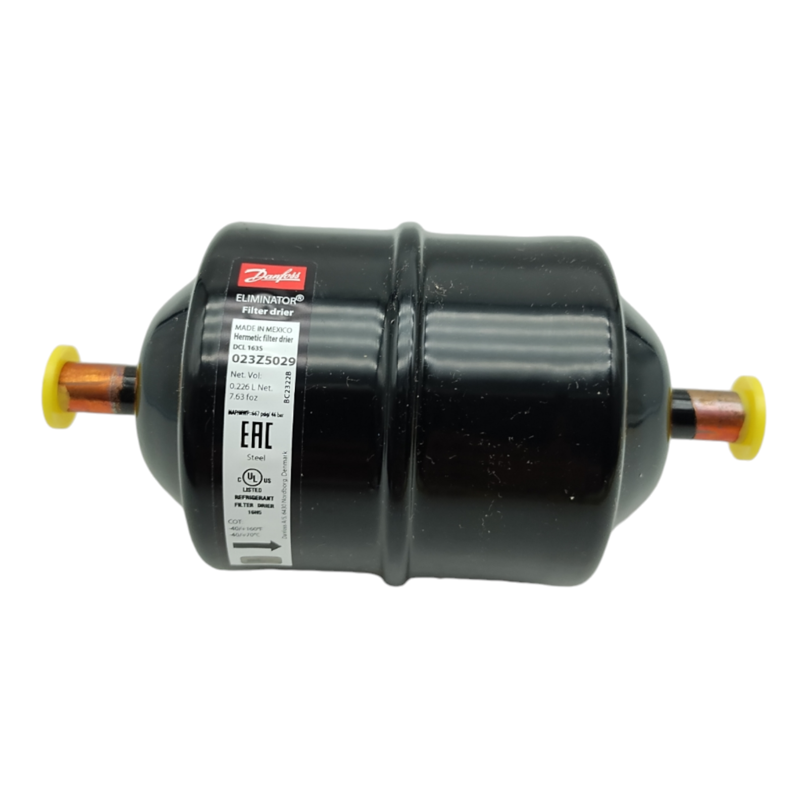 Danfoss 023Z5029 3/8in Liquid Line Refrigerant AC Filter Drier hvac ...