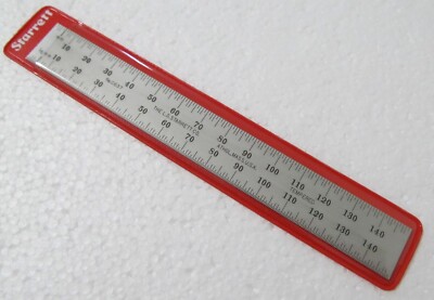 Rules - Starrett Ruler