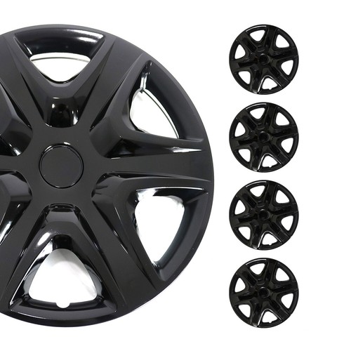 15" 4x Wheel Covers Hubcaps for Pontiac Black 8683828297870| eBay