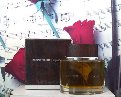 Kenneth Cole Signature For Men EDT Spray 3.4 FL. OZ. Sealed Box ...
