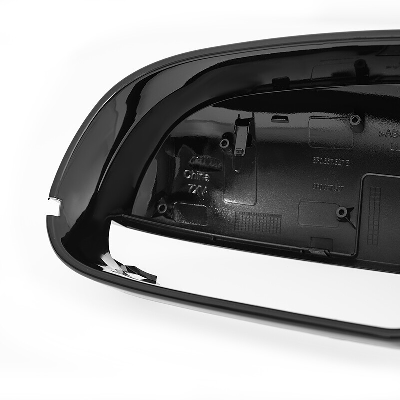 Gloss Black Side Wing Mirror Cover Cap For Audi A3 A4 B8.5 A5 S5 RS4 ...