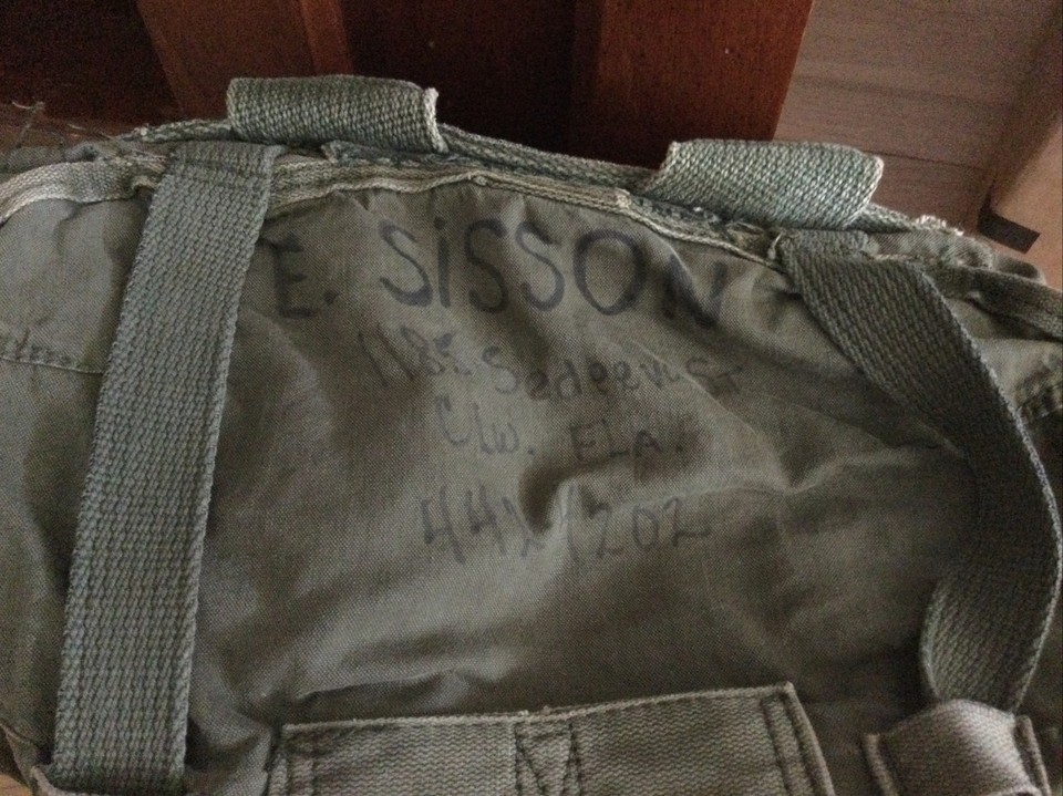 Original Vietnam War USGI USMC ARVN Rucksack Ranger Canvas Backpack | eBay