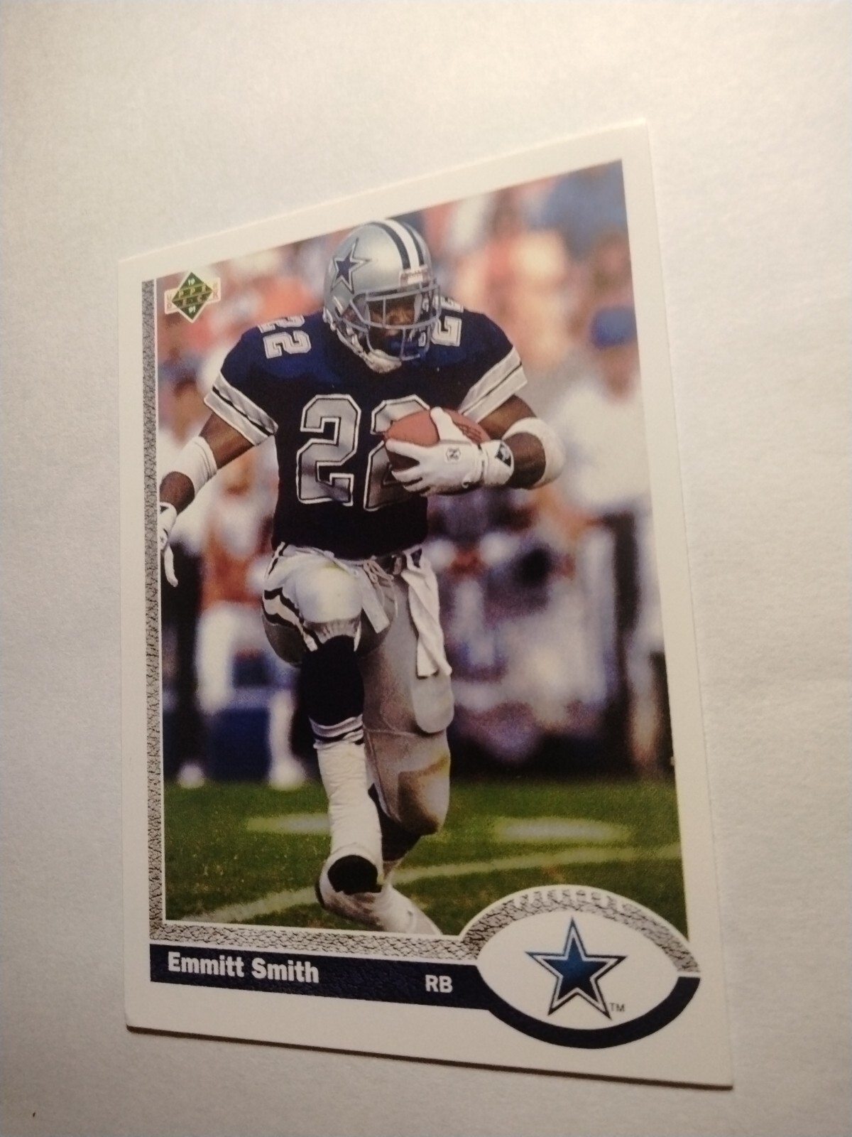 1991 Upper Deck FOOTBALL #172 EMMITT SMITH NM-MINT HOF DALLAS COWBOYS ...