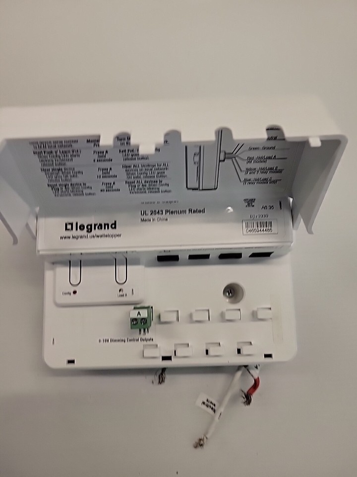WATTSTOPPER LMRC-211 Digital Single Relay Room Controller, On/Off/0-10V ...