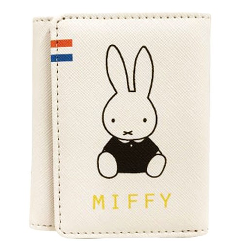 Miffy Tri-Fold Compact Wallet Coin Case 8x10x2.5cm 3.1x3.9x1.0" New ...