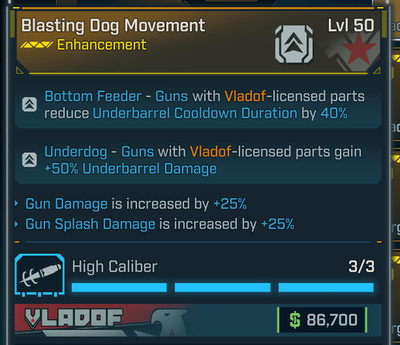 Borderlands 4 • Legendary Enhancement • Dog Movement • High Caliber ...