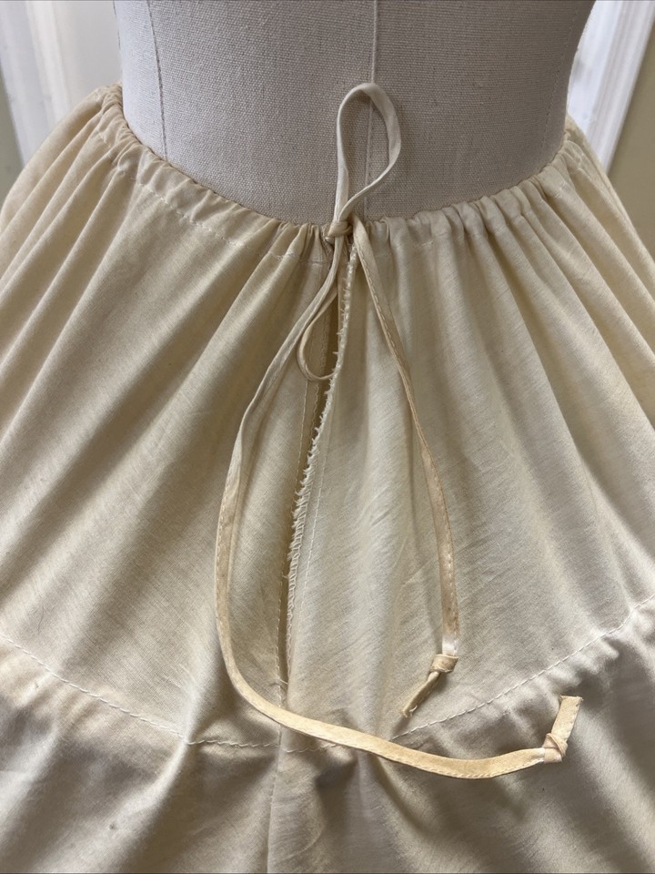 Repro 140" 19th Century/Civil War Woman's Cage Crinoline, up to SZ 40 ...