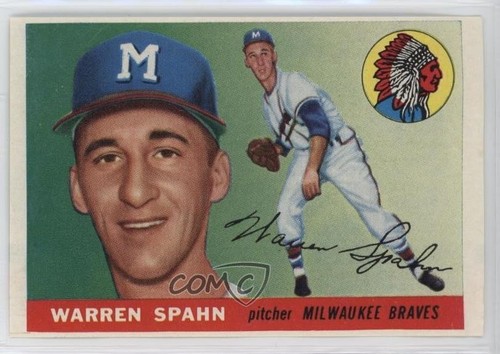 1955 Topps Warren Spahn #31 HOF | eBay