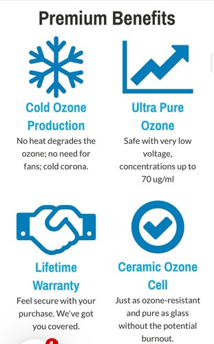 $1500 Promolife Ozone Generator O3Elite Package, Single Stage Used Once ...