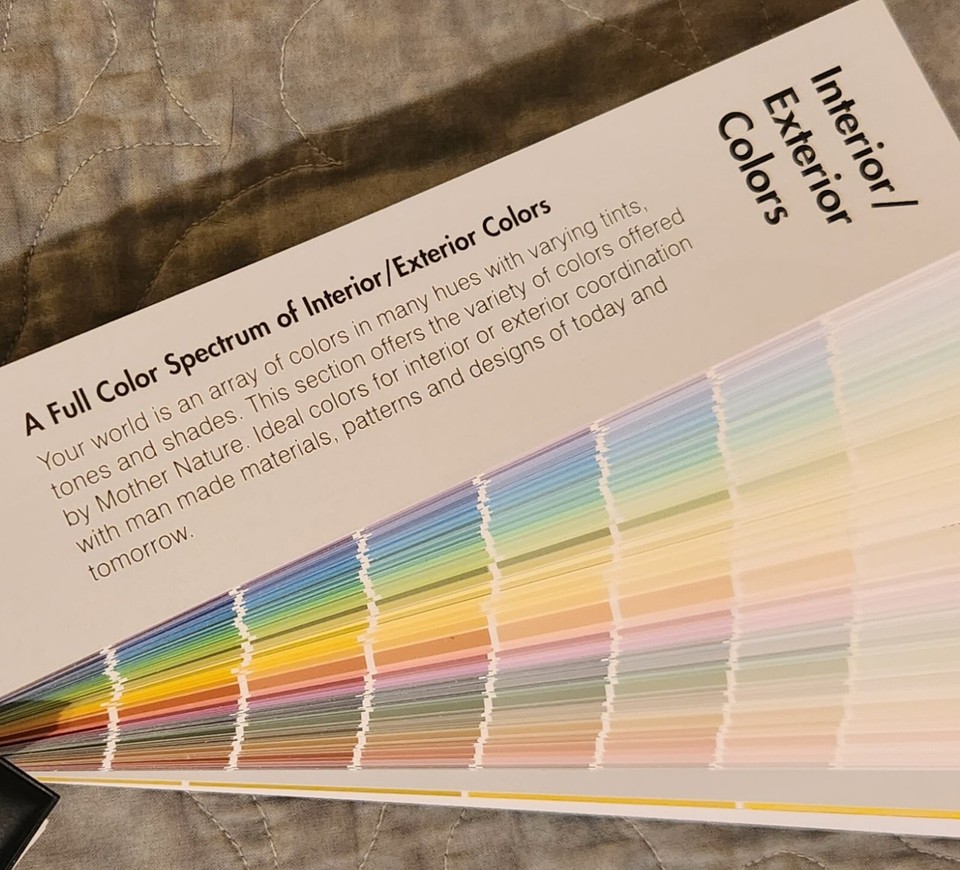 Coronado Color Impressions Fan Deck 1,320 Colors *With Accents For Each ...