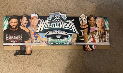 WRESTLEMANIA 40 SIGN BANNER 45x13 | eBay