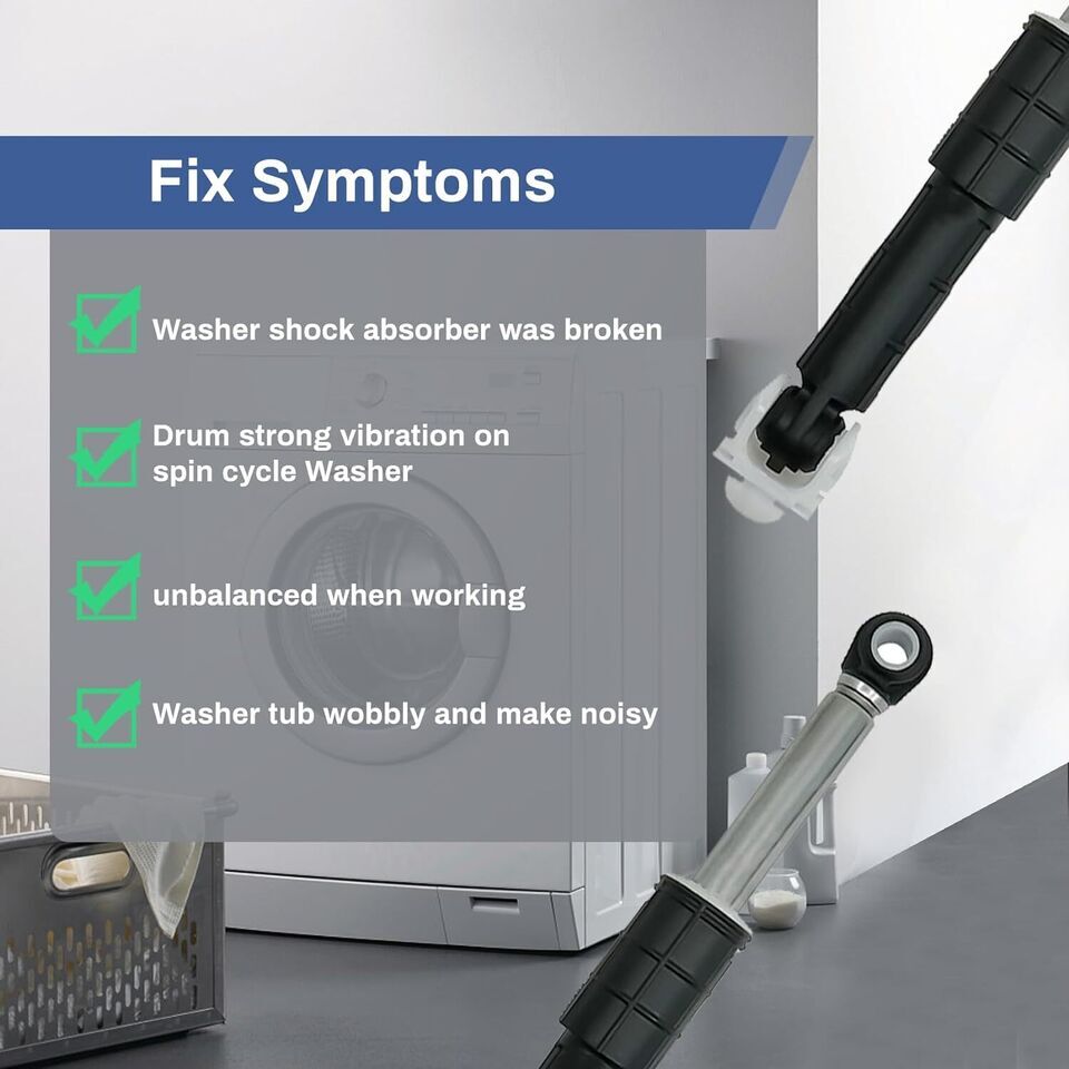 4 Pack WH01X20826 Washing Machine Shock Absorber For General Electric ...