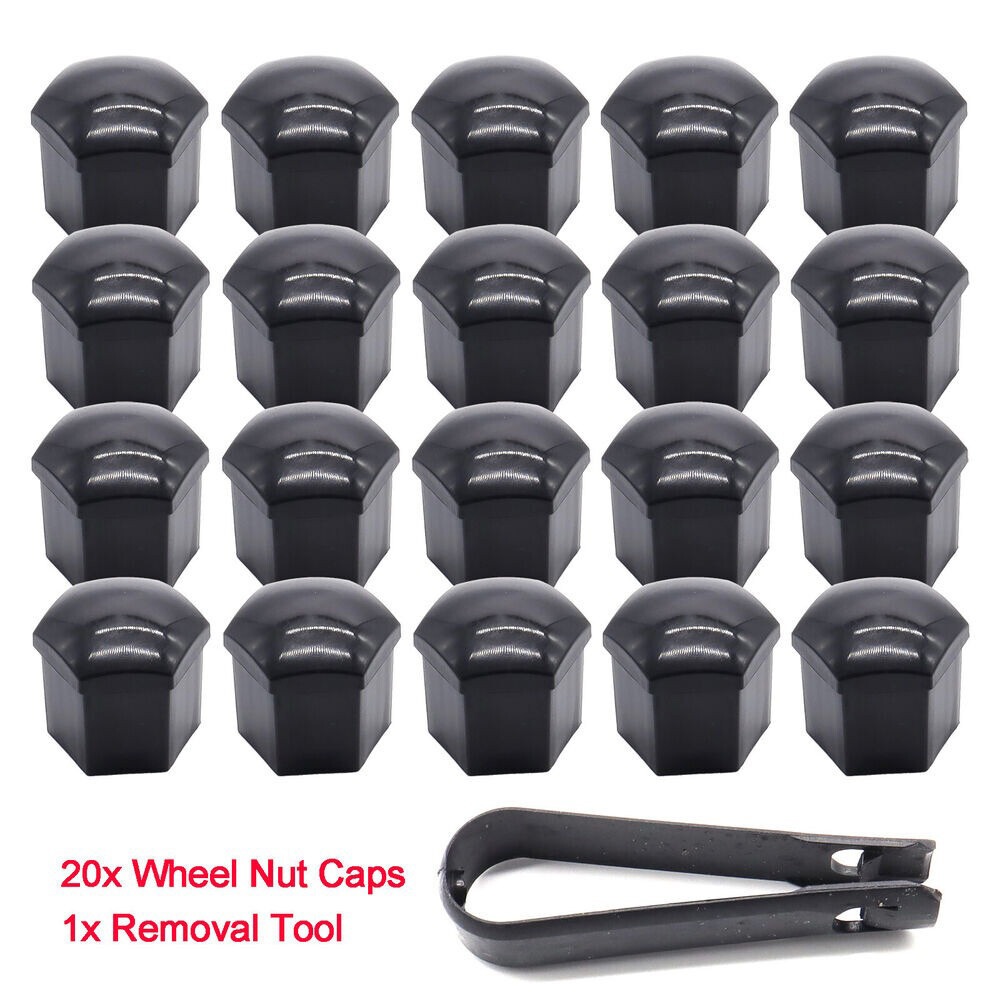 20Pcs 19mm Car Wheel Lug Nut Cover Bolt Protector Hub Screw Cap Trims ...