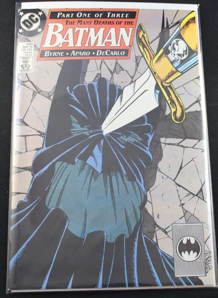 Batman 433 Byrne Cover Aparo Art Many Deaths Comic NM- | eBay
