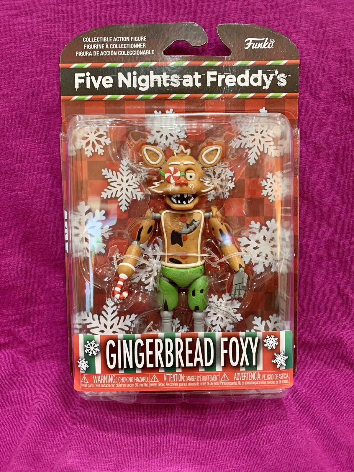 Funko Five Nights At Freddy's Holiday Gingerbread Foxy Figure IN STOCK ...