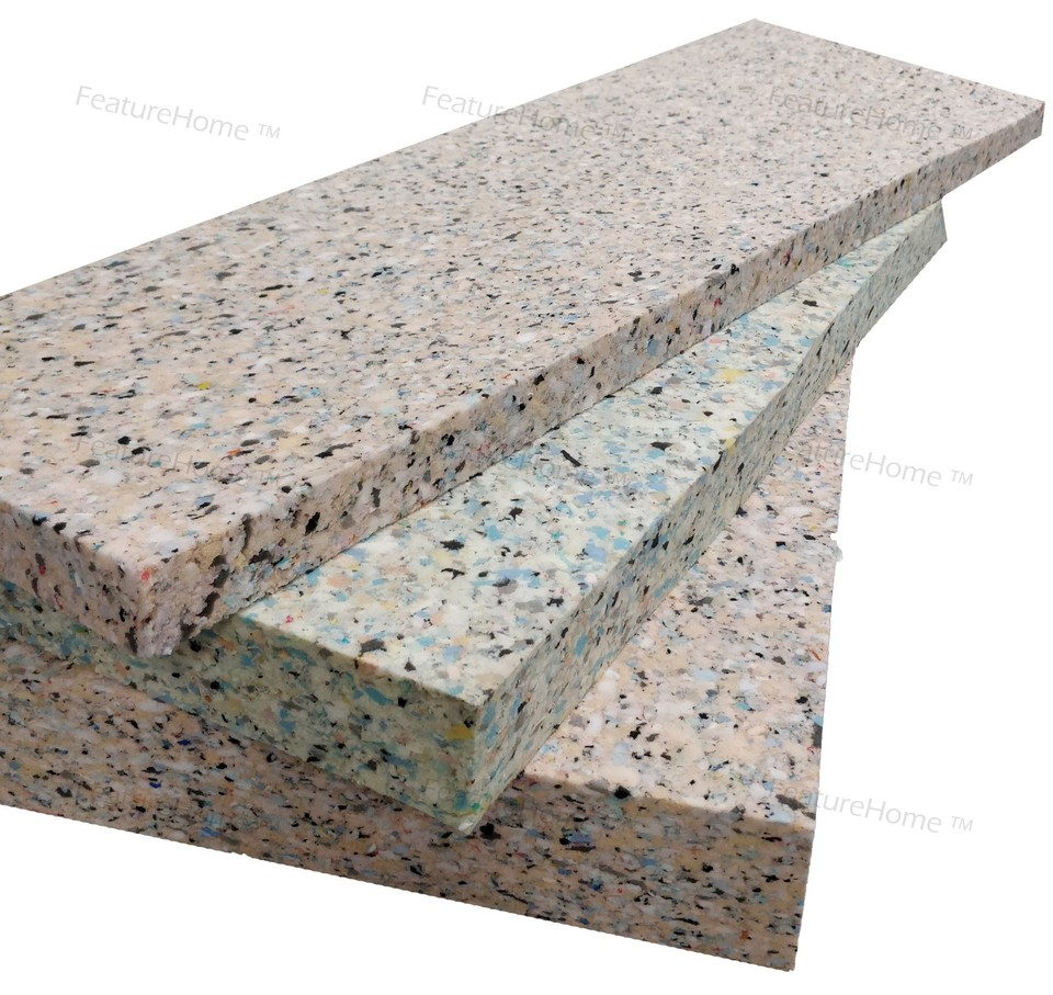 High Density Extra Firm Recon Foam 6lb Upholstery CushionPads Cut to ...