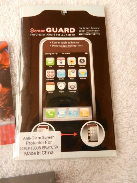 LG DoublePlay C729 - 2GB - Black (T-Mobile) Smartphone for sale online ...