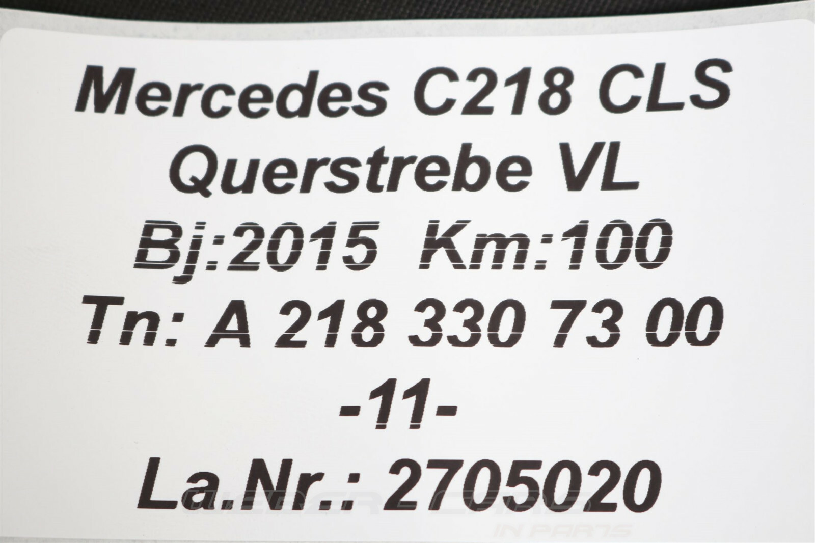 A2183307300 A2123300135 cross Brace Joint Mercedes C218 CLS Control Arm ...