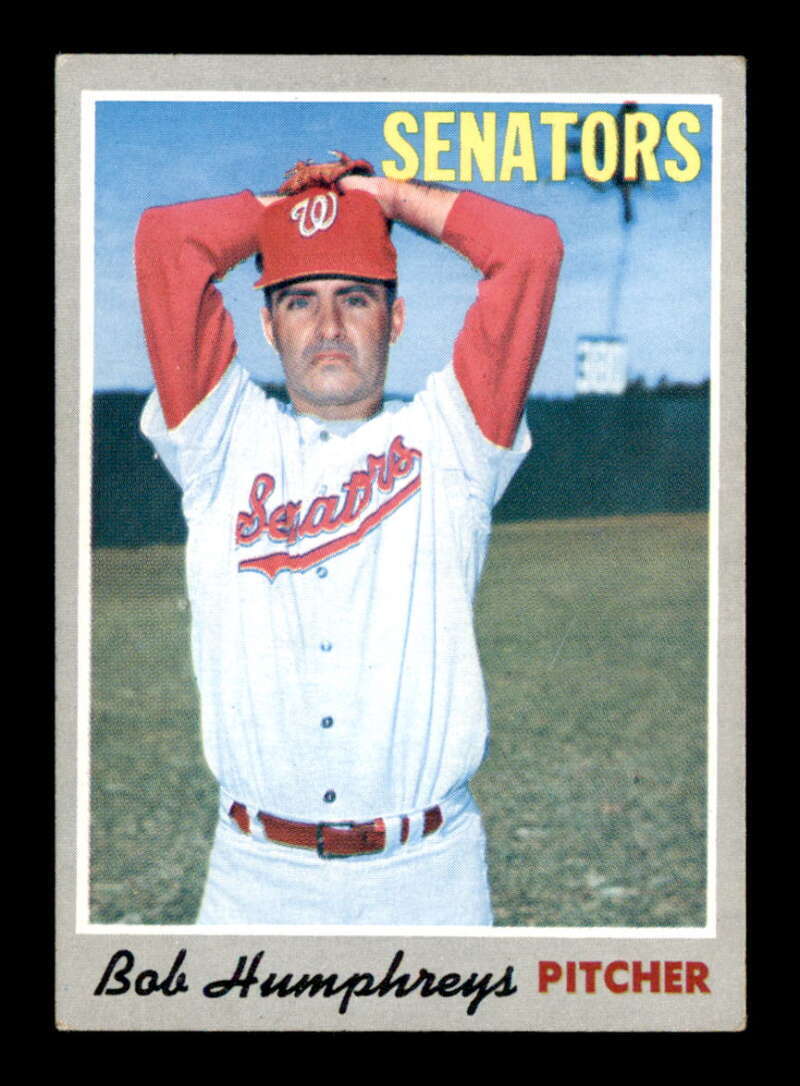 1970 Topps #538 Bob Humphreys EX/EX+ X3214794 | eBay
