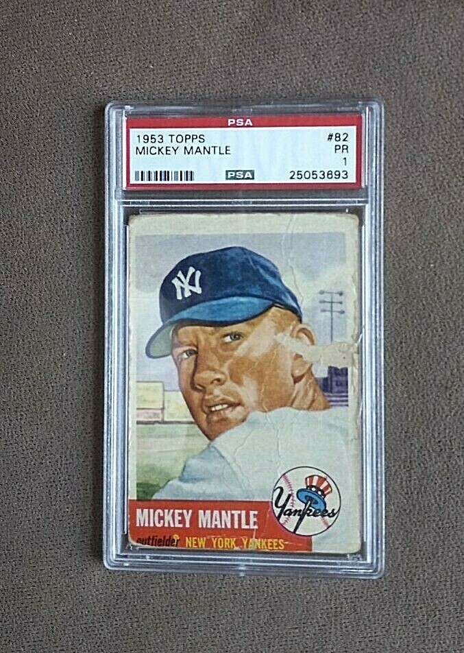 Mickey Mantle Baseball Card