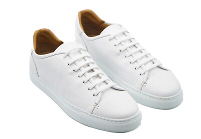 NWT ENRICO MANDELLI Leather Sneakers Shoes Eu 45 Uk 11 Us 12 MAN2 | eBay