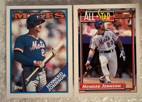 Howard Johnson 1988 Topps & 1992 Topps All-Star Lot | eBay