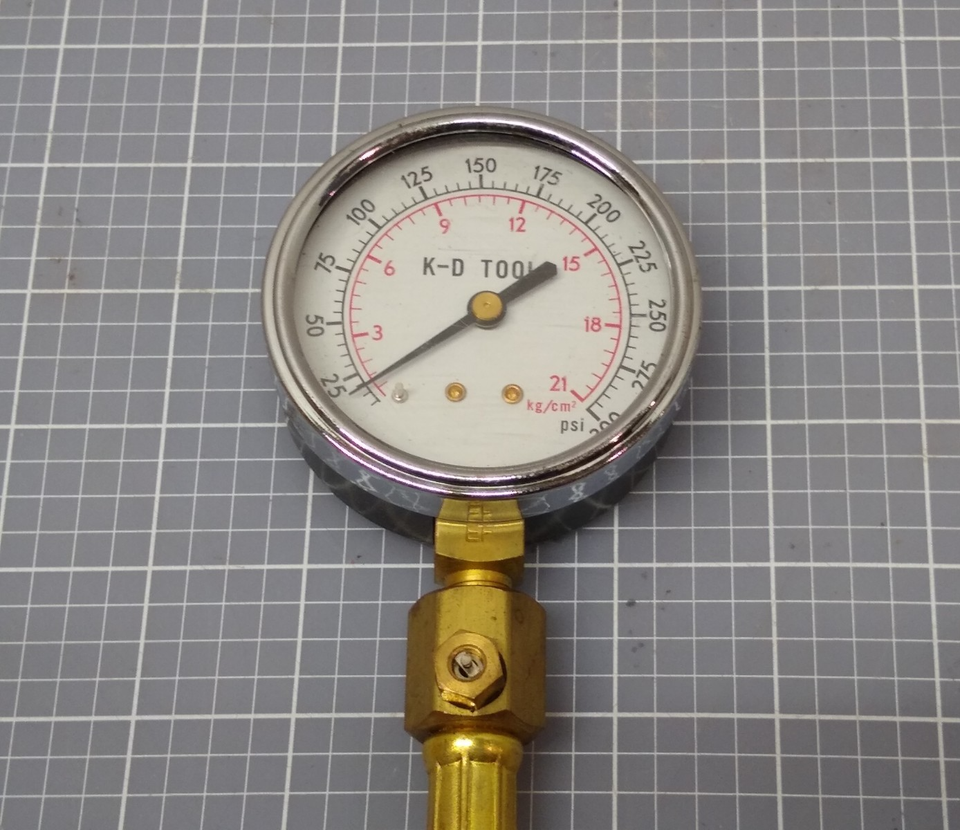 Vintage K-D TOOLS COMPRESSION TESTER KD Tools #2428 No Adapters | eBay