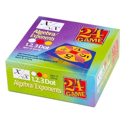 96-Card Deck: Algebra/Exponents Math Card Game 20029379765| eBay