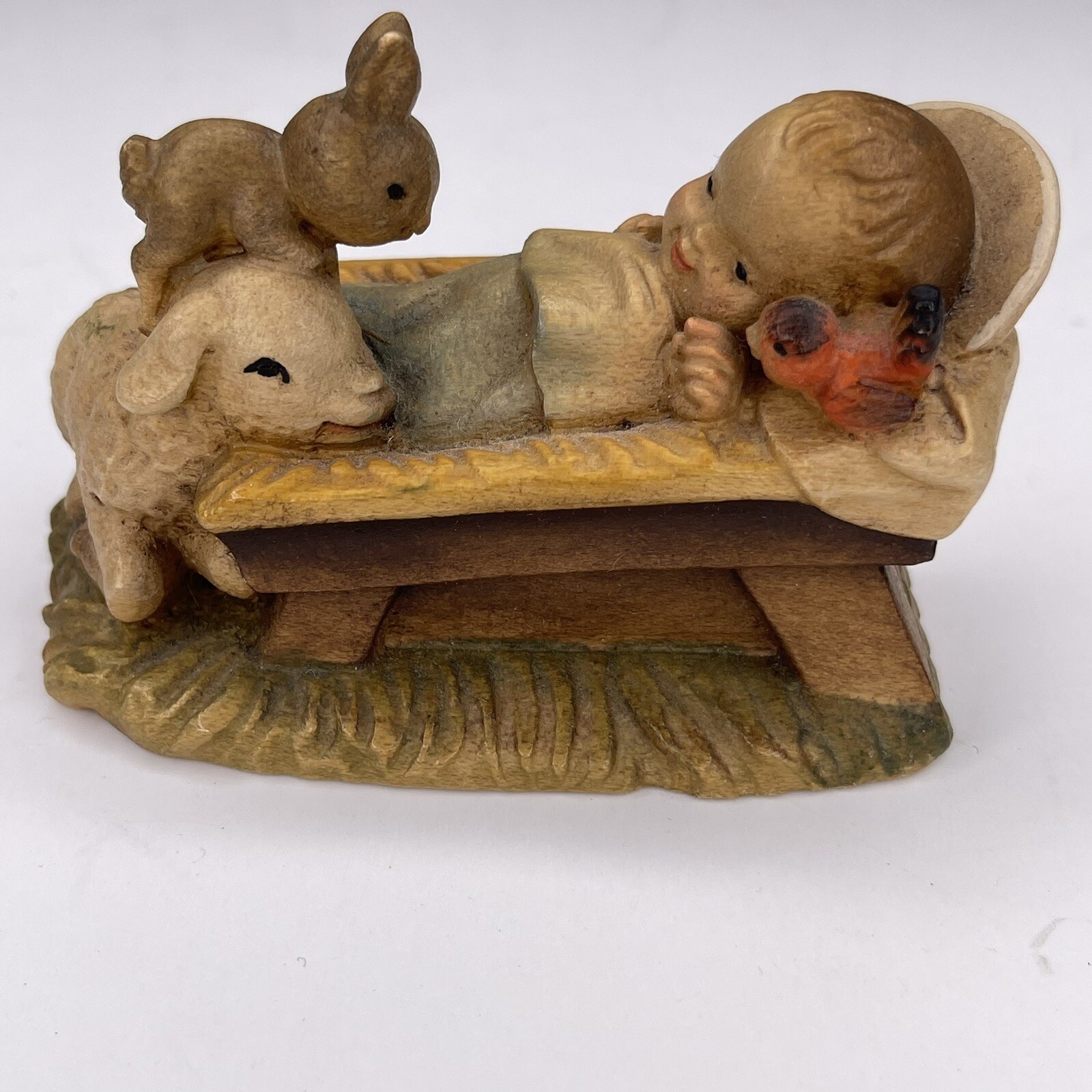 6" JUAN FERRANDIZ House of ANRI Nativity Figurines MARY JOSEPH JESUS ...