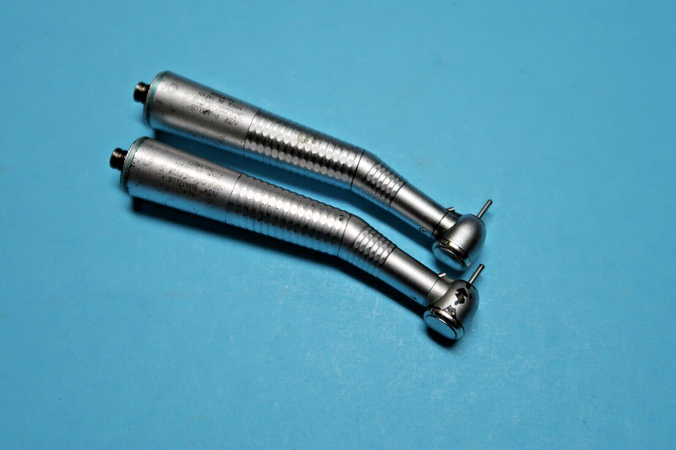 NSK MACH LITE FIBER OPTIC DENTAL HANDPIECE SET OF 2 WITH 1 MONTH ...