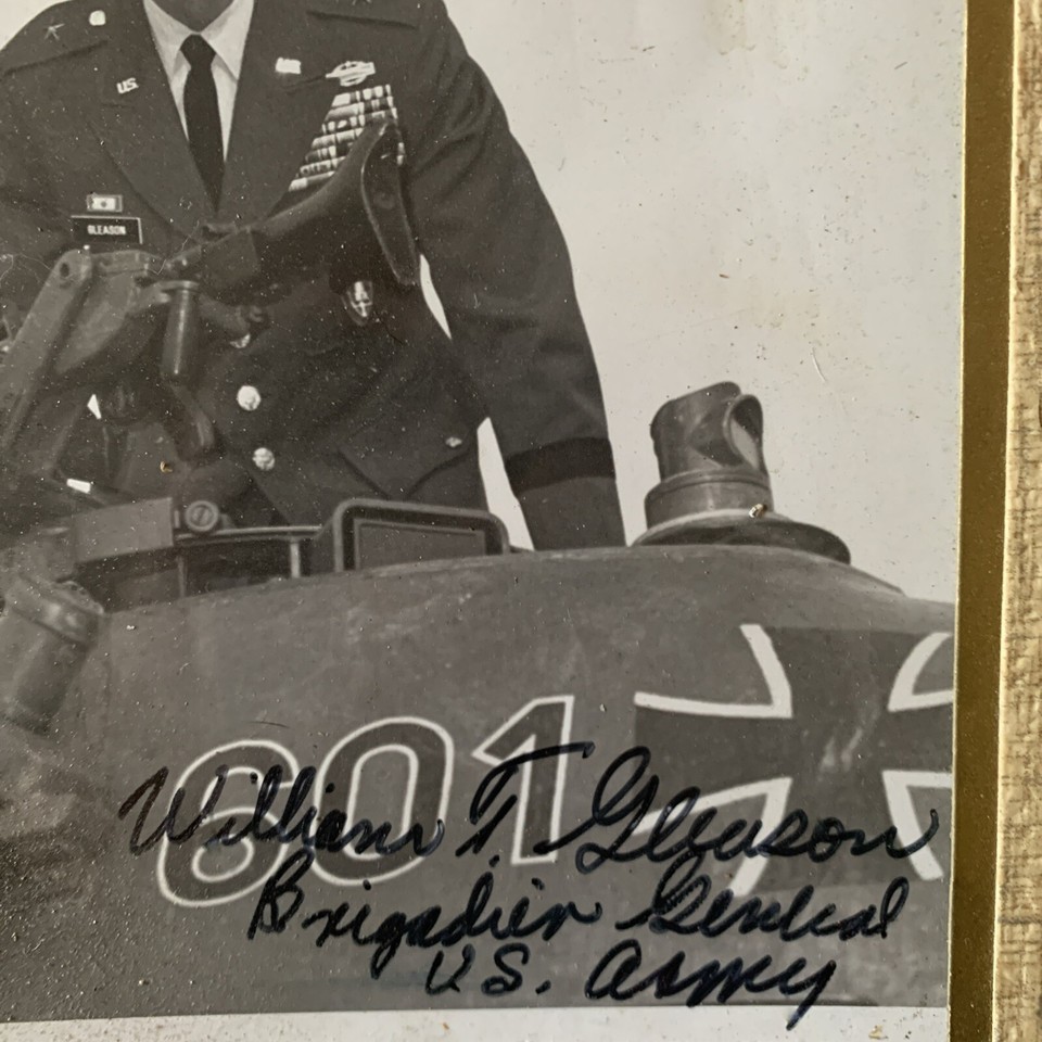 Military Photo Of Brigadier General ,William T. Gleason, U.S. Army. | eBay