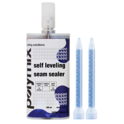 Polymix Self Leveling Automotive Seam Sealer Cartridge 200ml Color Grey ...
