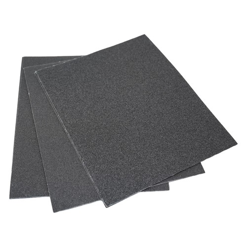 Emery Cloth Abrasive Sandpaper Sheets 230x280mm 60 100 150 Grit 10 Pack ...