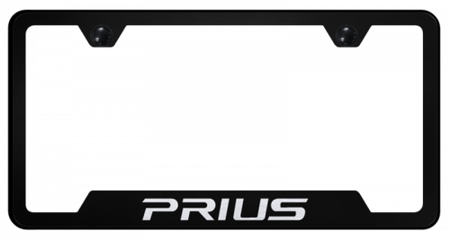 Toyota Prius Logo Name Laser Etched License Plate Frame Official ...