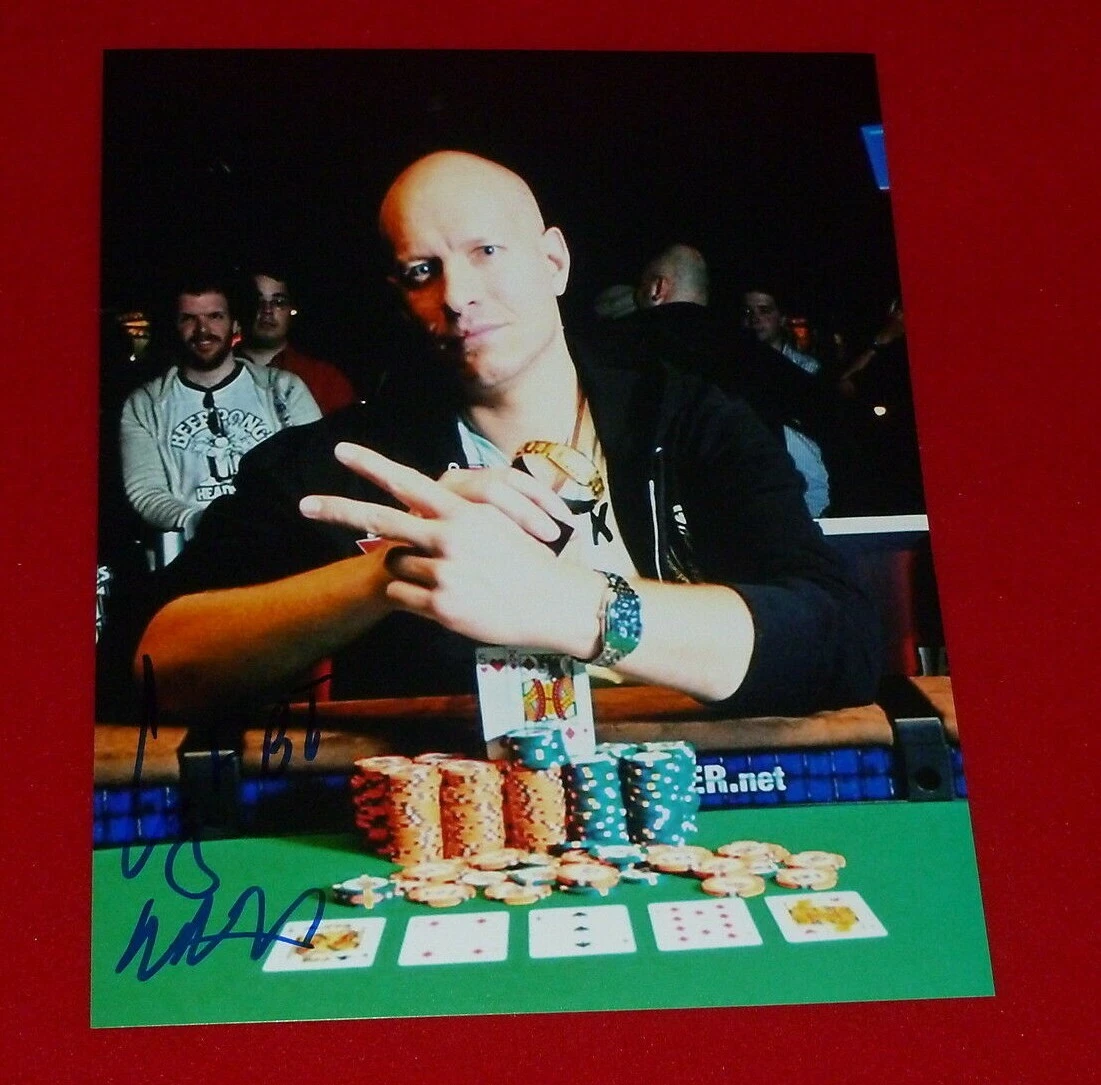 Autographs Of Poker Players