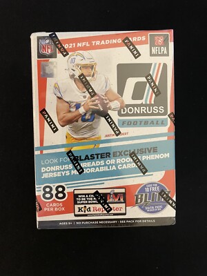 Brand New 2021 Panini Donruss NFL Football Blaster Box 88 Cards Factory ...