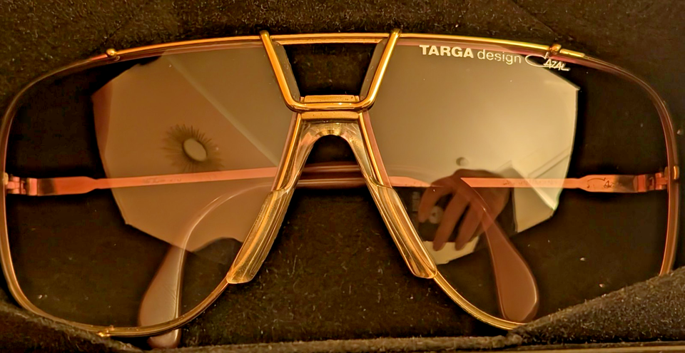 vintage CAZAL 902 TARGA design col 97 gold plated sunglasses W.Germany ...