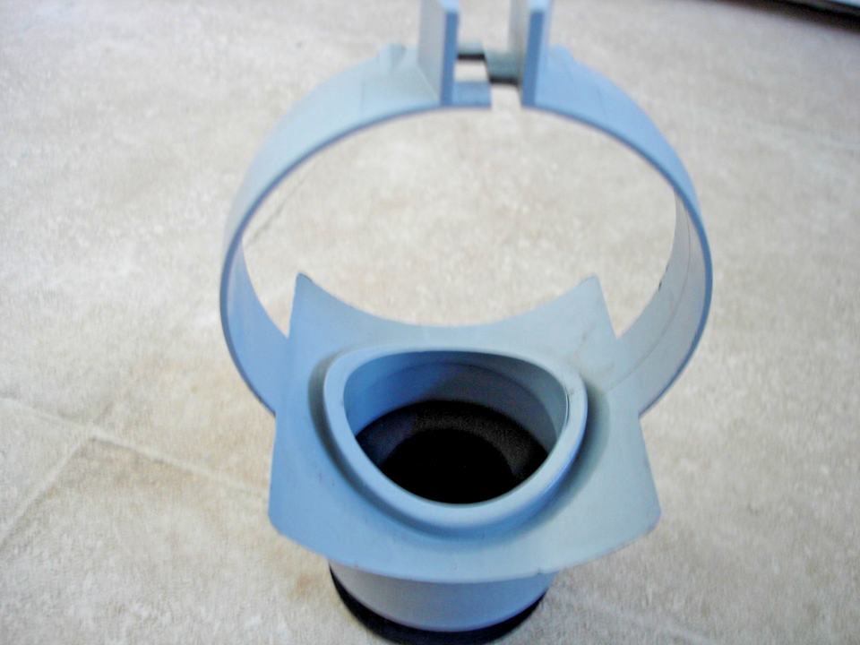 Hunter Grey 82mm Soil Pipe Strap Boss with 40mm Pushfit Adaptor | eBay UK