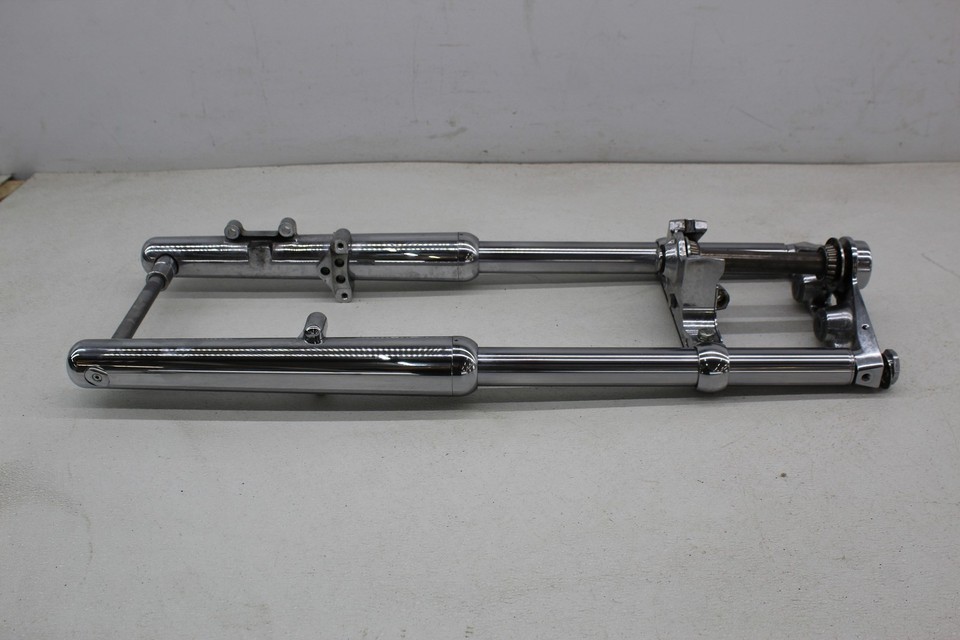 00-06 HARLEY-DAVIDSON SOFTAIL FXST FRONT FORKS SUSPENSION TRIPLE TREE ...
