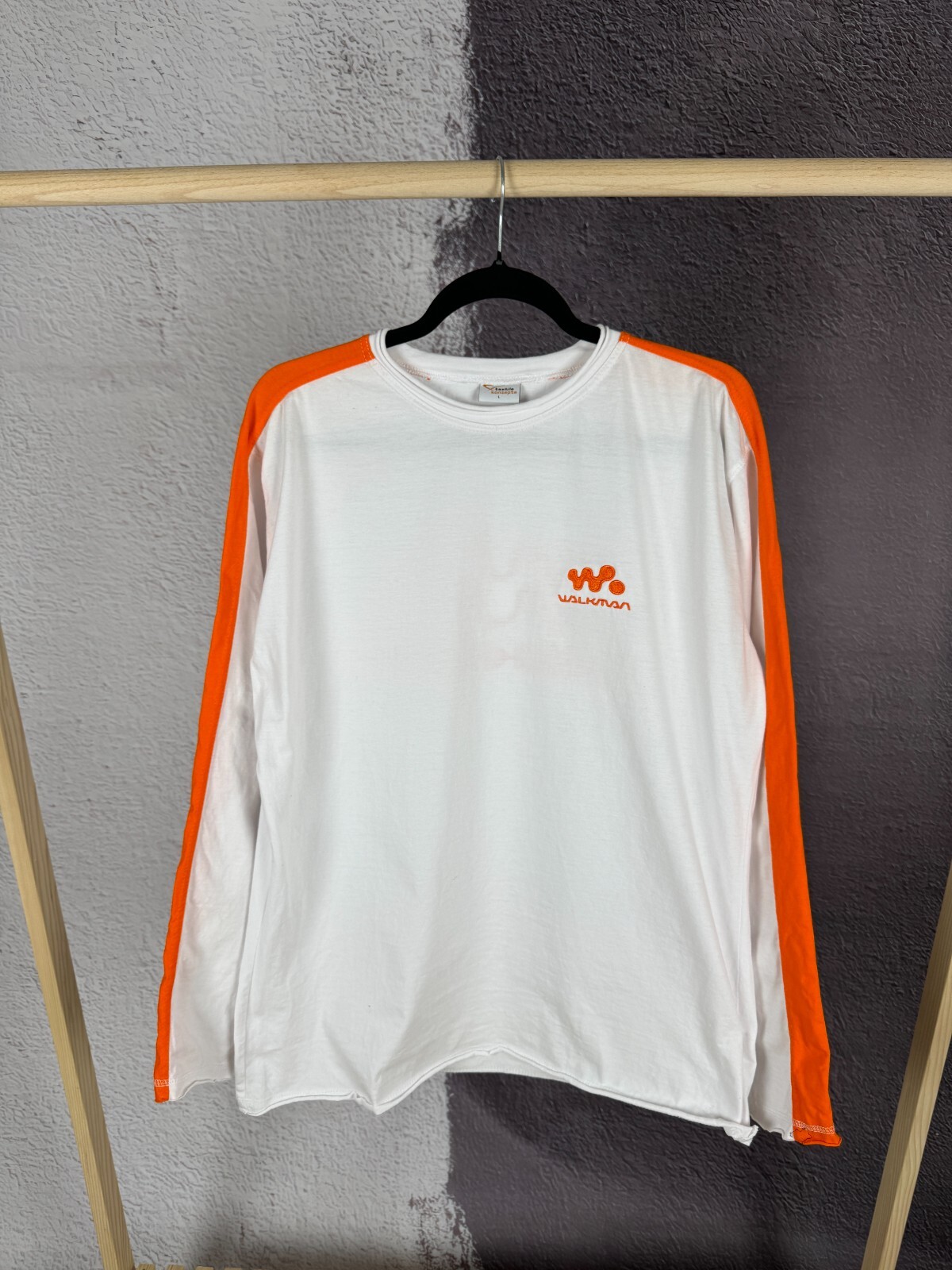 Sony Walkman vintage embroidery big logo long sleeve … - Gem
