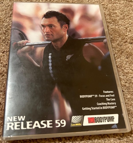 Les Mills BODYPUMP Body Pump 59 DVD, CD, Notes Strength Home Fitness ...