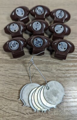 Gun Pistol Handgun Shotgun Rifle Trigger Locks Brown Plastic With Keys ...