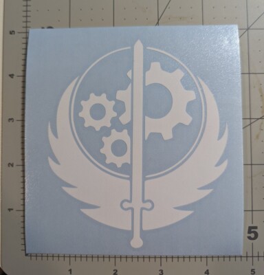 Brotherhood of Steel logo from Fallout video game series decal you ...