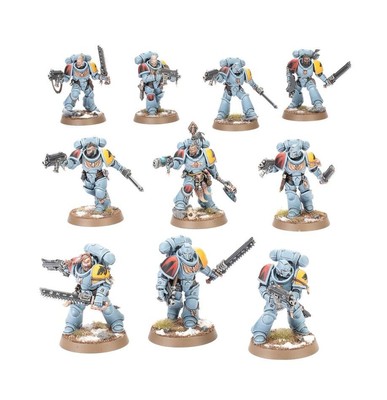Warhammer 40k Space Wolves Grey Hunters & Blood Claws (10 units) | eBay