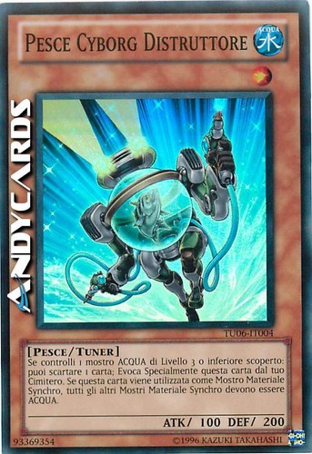 CYBORG FISH DESTROYER • (Fishborg Blaster) • Super R • TU06 IT004 ...