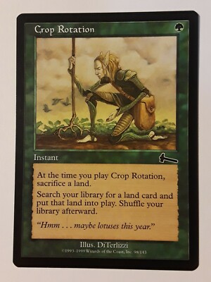 Crop Rotation Urza's Legacy Magic the Gathering mtg x1 | eBay