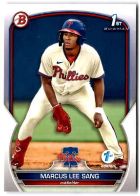 2023 Bowman 1st Edition #BPPF-126 Marcus Lee Sang Philadelphia Phillies ...