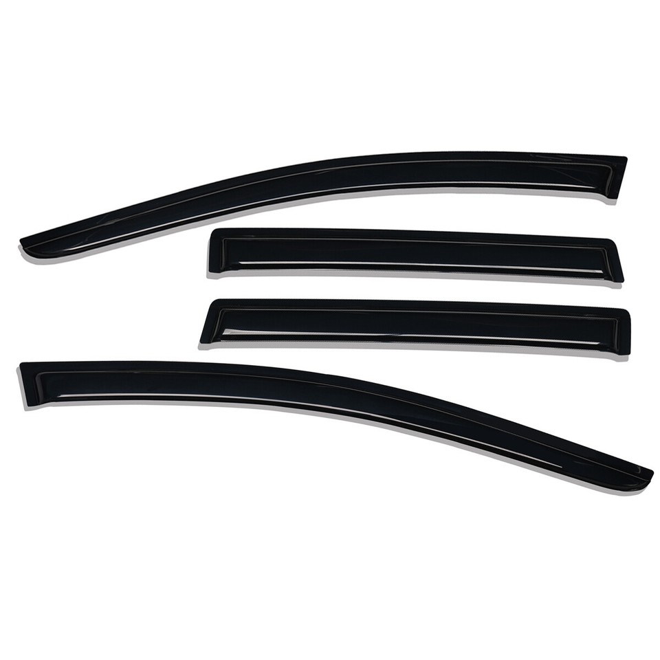 Smoke Window Vent Visor Rain Guards Wind Deflectors for 2010-2014 ...