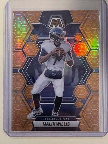 2023 Panini Mosaic Malik Willis #235 Honeycomb SP Tennessee Titans QB ...